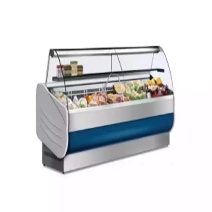 Curve Glass Meat Display Refrigerator - TECNODOM | Al Diwan